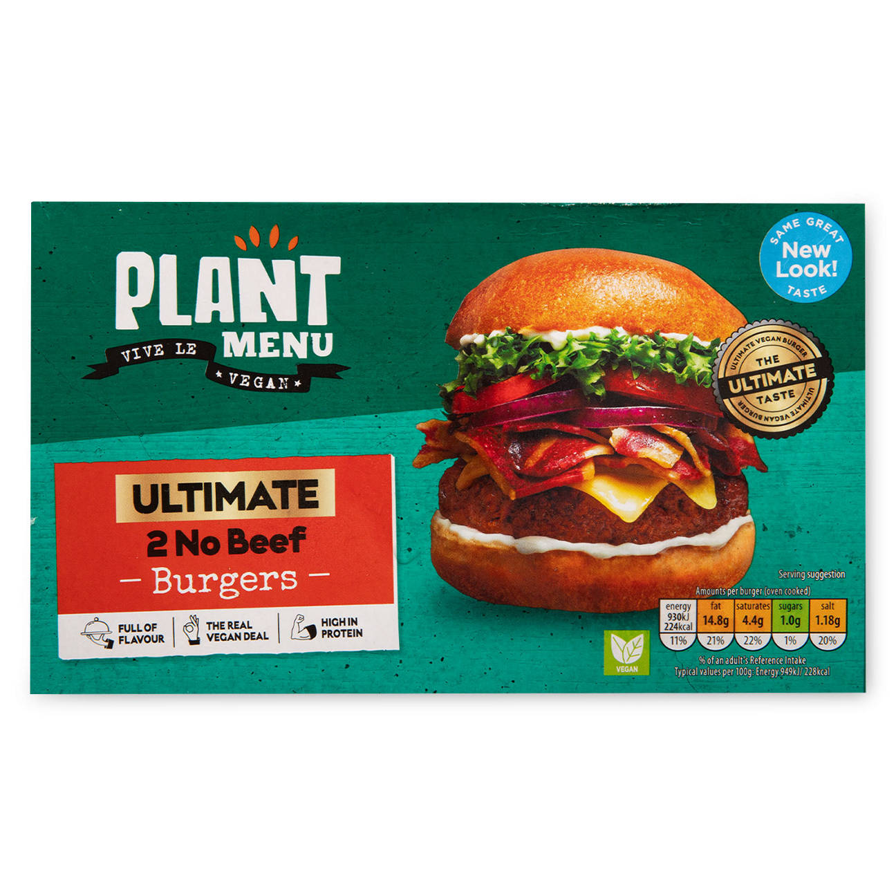 Ultimate No Beef Burgers 2 Pack | ALDI UK